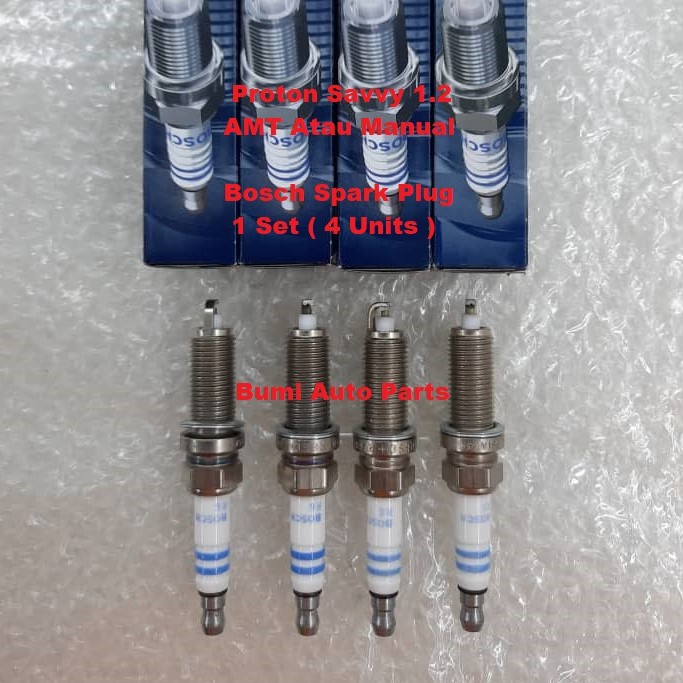 BOSCH Spark Plug Set ( 4 Units ) For Renault Proton Savvy | Shopee Malaysia
