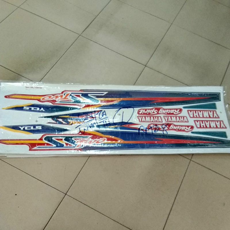 YAMAHA Y110 SS2 STICKER BODY | Shopee Malaysia