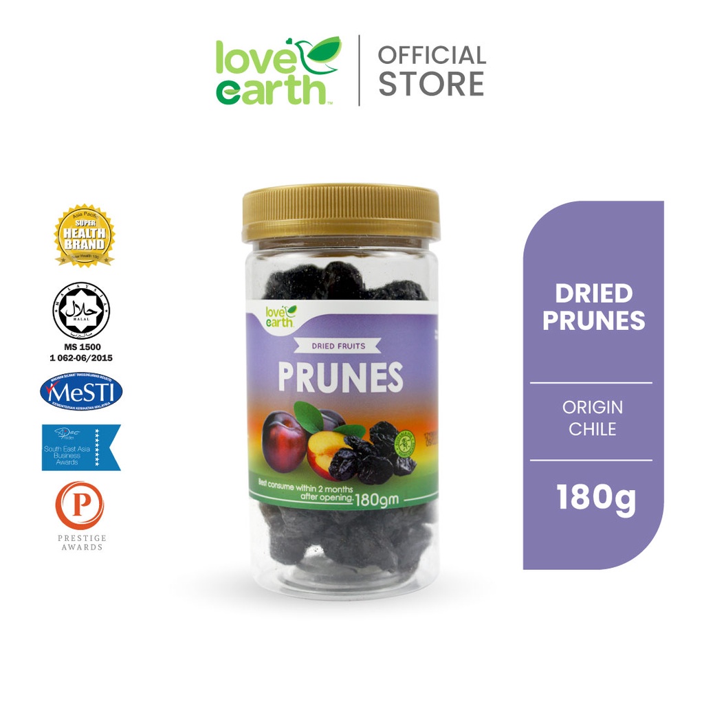 Organic Dried Prunes 180g | Shopee Malaysia