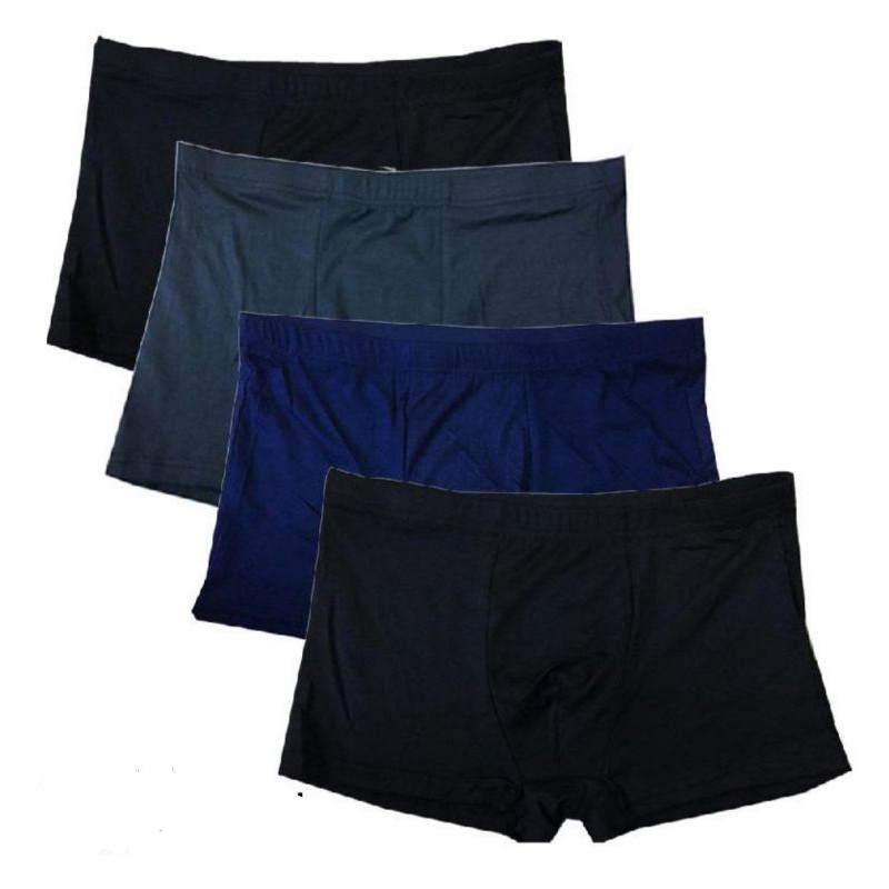 Vm - VAN MARVELL BIG SIZE Men's Underwear, Plain Spandex Stretch Boxer ...