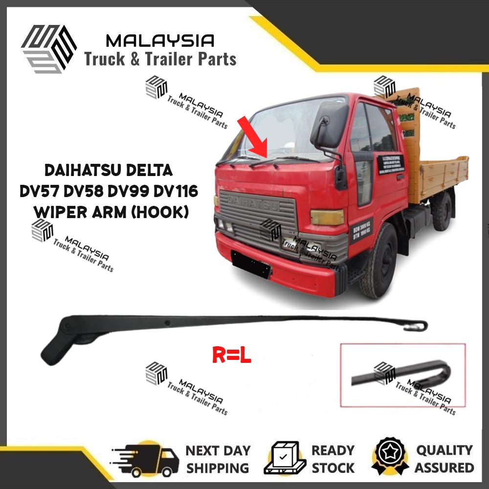 DAIHATSU DELTA DV57 DV58 DV99 DV116 WIPER ARM (HOOK) (GUNA GANGKUT ...