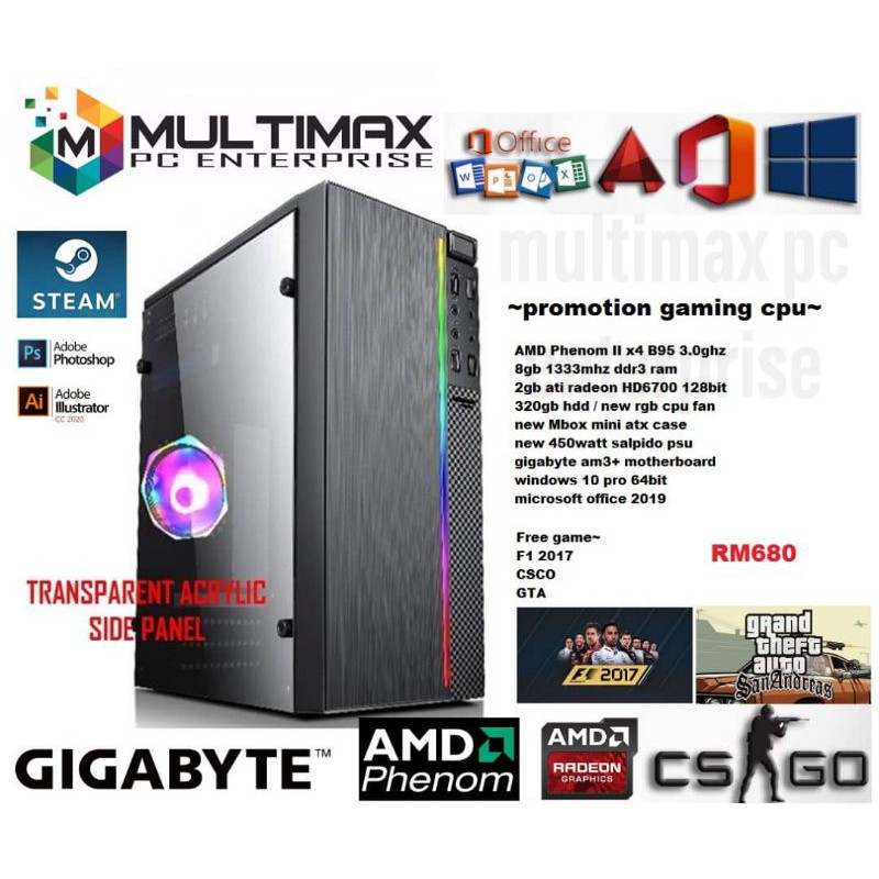 budget gaming cpu with ssd | Shopee Malaysia