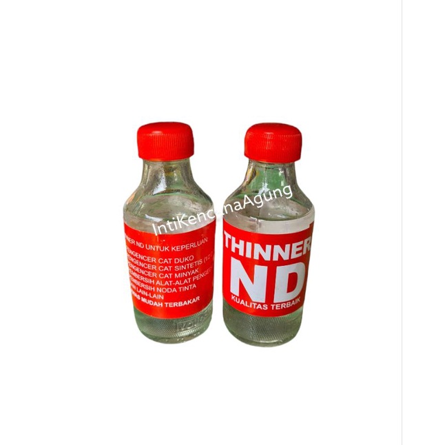 Thiner BOTTLE SMALL TINER THINER ND THINNER OIL PAINT THINNER | Shopee ...