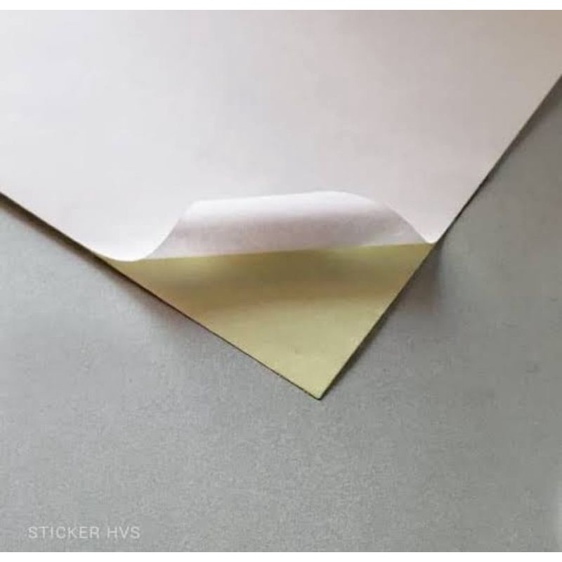 PUTIH Hvs Lintec A4 Inkjet Doft Doff Matte White Plain High Quality ...