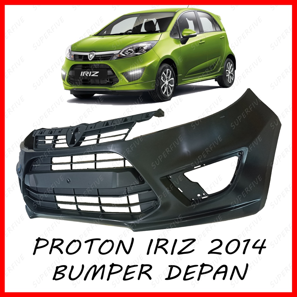 PROTON IRIZ 2014 FRONT BUMPER / BUMPER DEPAN | Shopee Malaysia