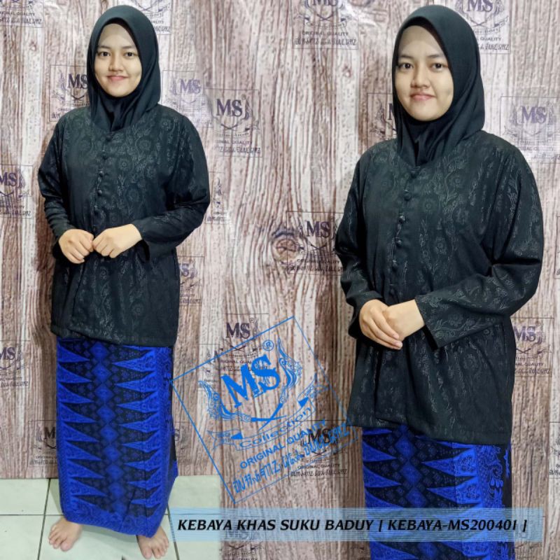 Women's Kebaya Suits Typical Of Baduy Tribe | Shopee Malaysia