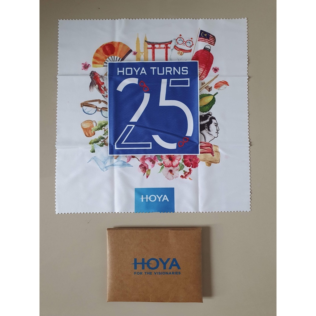HOYA 25th Anniversary Microfiber Lens Cloth | Shopee Malaysia