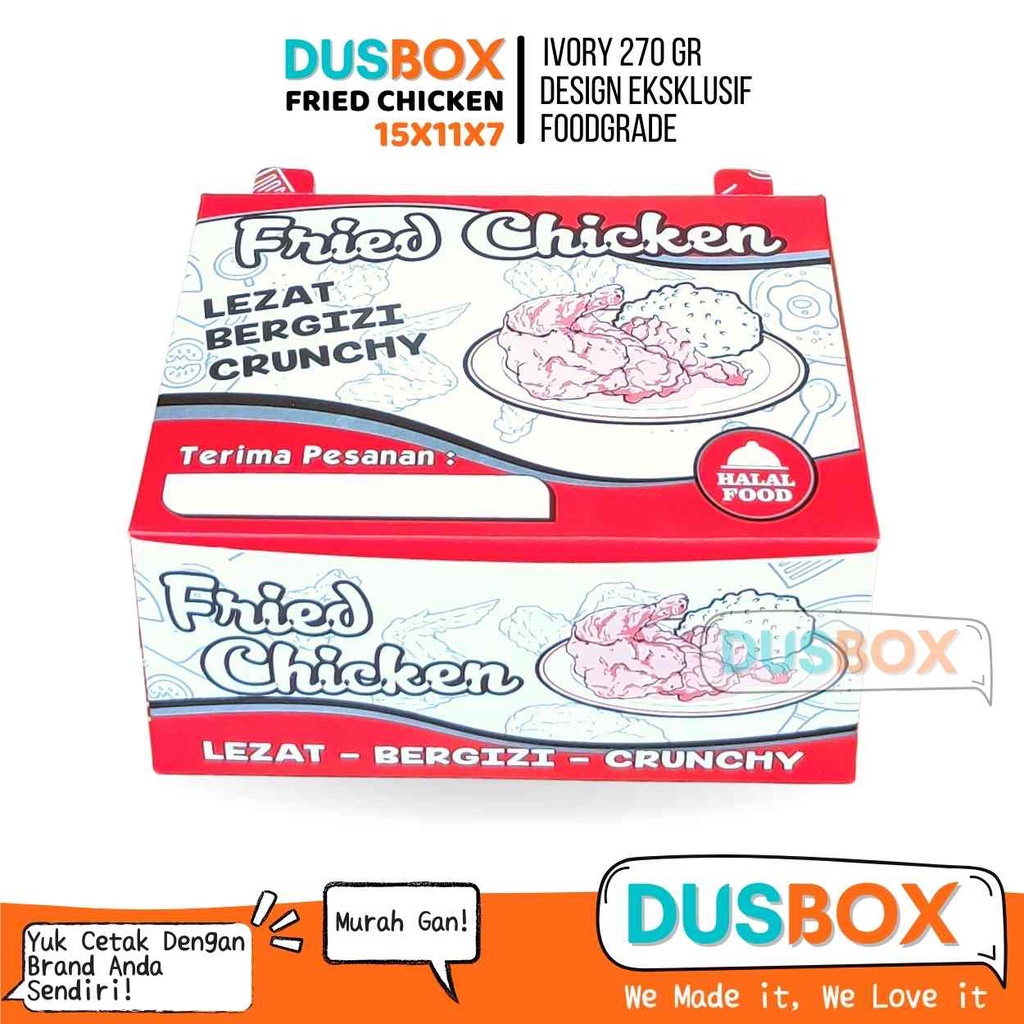 Fried Chicken Packaging Box/Fried Chicken Box/Fried Chicken Box/Fried ...