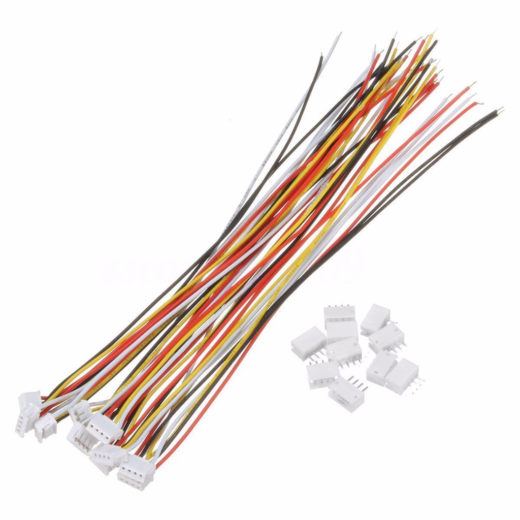 10 Sets New Mini Micro JST 1.5mm ZH 4-Pin Connector Plug With Wires 150mm 28AWG | Shopee Malaysia