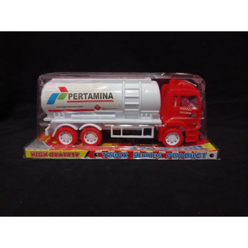 Children's Toys pertamina Tank Truck Mica Packaging Plastic Material ...