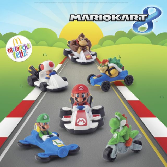 Super Mario Mariocart 8 Series Mcdonald's Mcdonalds Mcdonald Mcd Happy ...