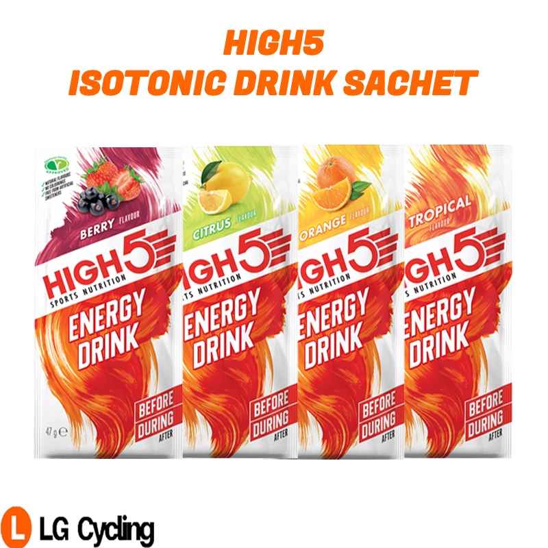 High5 Energy Isotonic Drink Sachet 47g | Shopee Malaysia