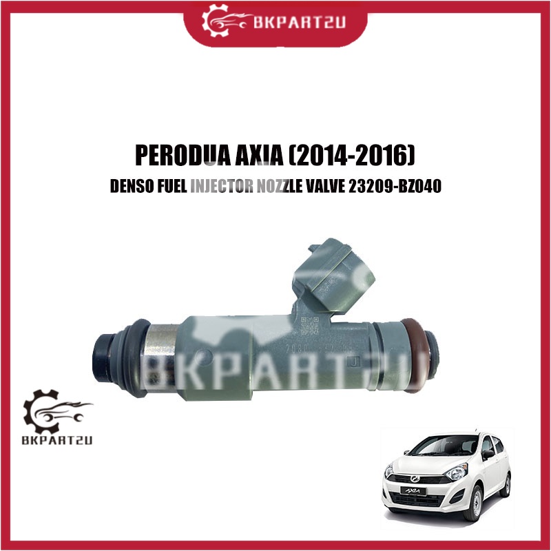 PERODUA AXIA (2014-2016) DENSO FUEL INJECTOR NOZZLE VALVE 23209-BZ040 ...