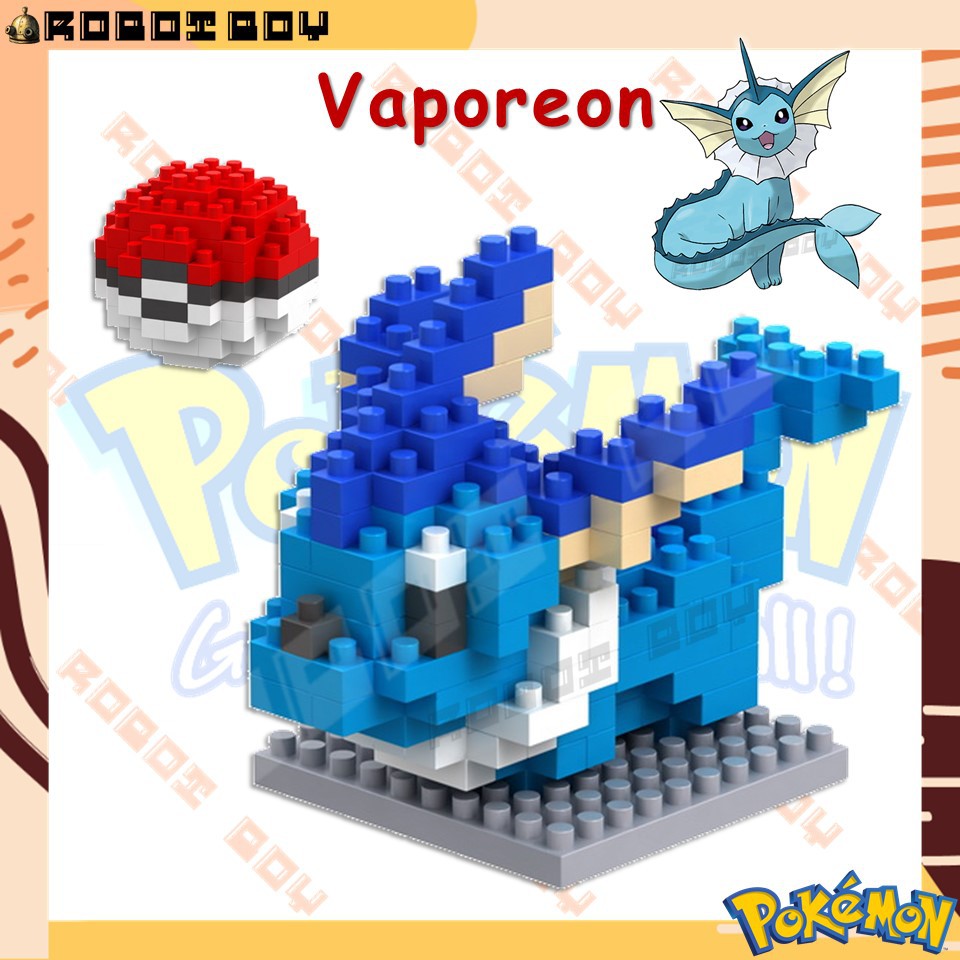 🔥Ready Stock🔥Pokemon Block Nano Block Building Block Toy Pikachu Charmamder Charizard Mewtwo ...