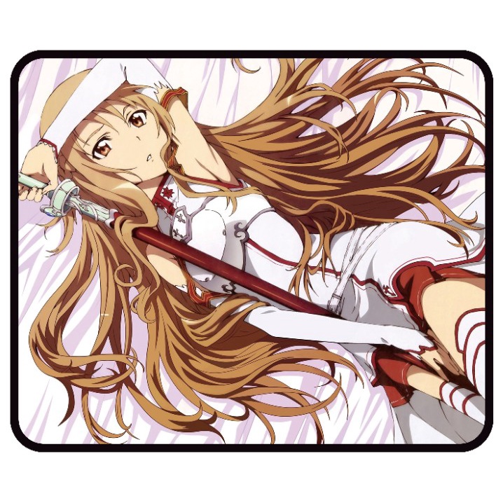 Asuna Yuuki - Sword Art Online SAO High Quality 240mm*200mm Lock Edge ...