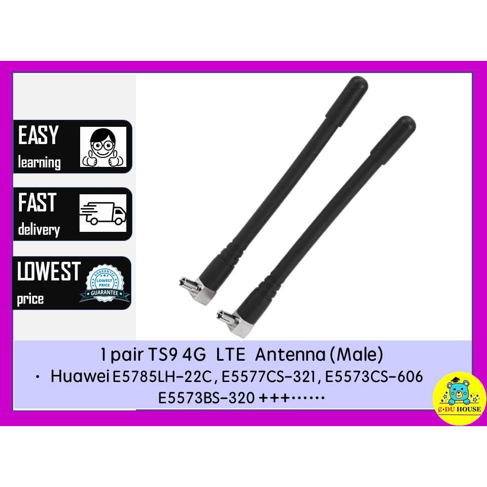 1 Pair TS9 4G LTE Antenna · Huawei E5785LH-22C E5577CS-321 E5573CS-606 ...