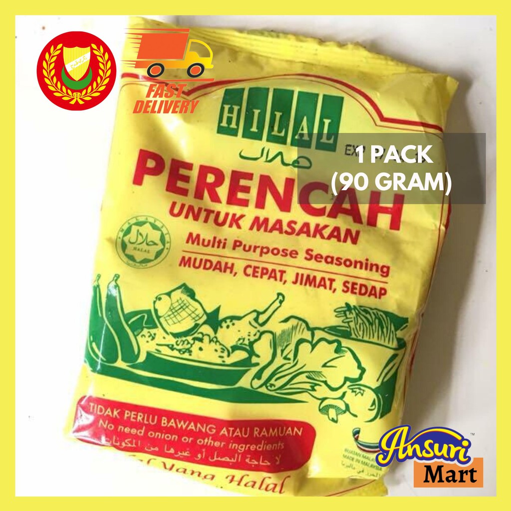 PERENCAH SERBUK HILAL VIRAL - PERENCAH MASAKAN HILAL 90G ORIGINAL MULTI ...