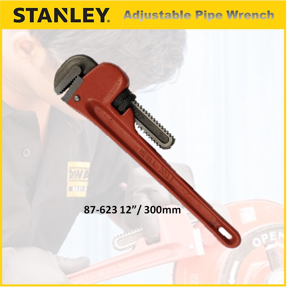 Stanley Pipe Wrench 12 inch / 300MM - 87623 | Shopee Malaysia