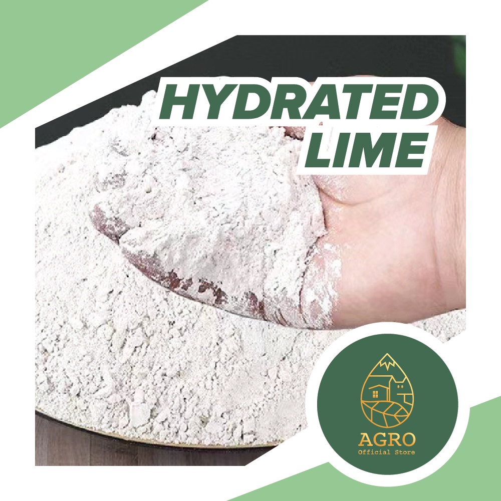 (1KG) Calcium Hydroxide / Hydrated Lime / Kapur Pertanian ...