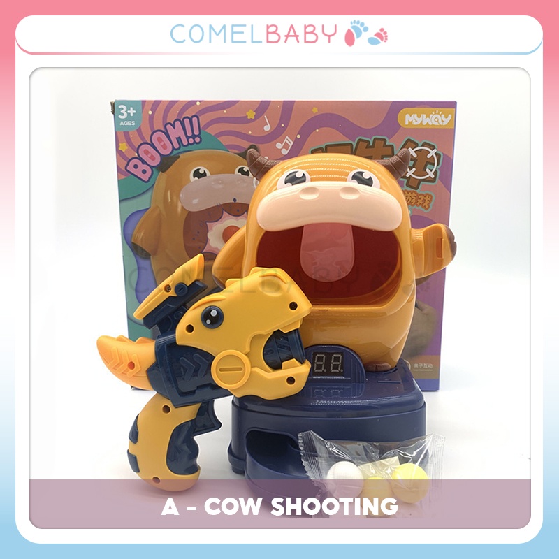 ComelBaby Electric Musical Whack-A-Mole + Shooting Children Game ...