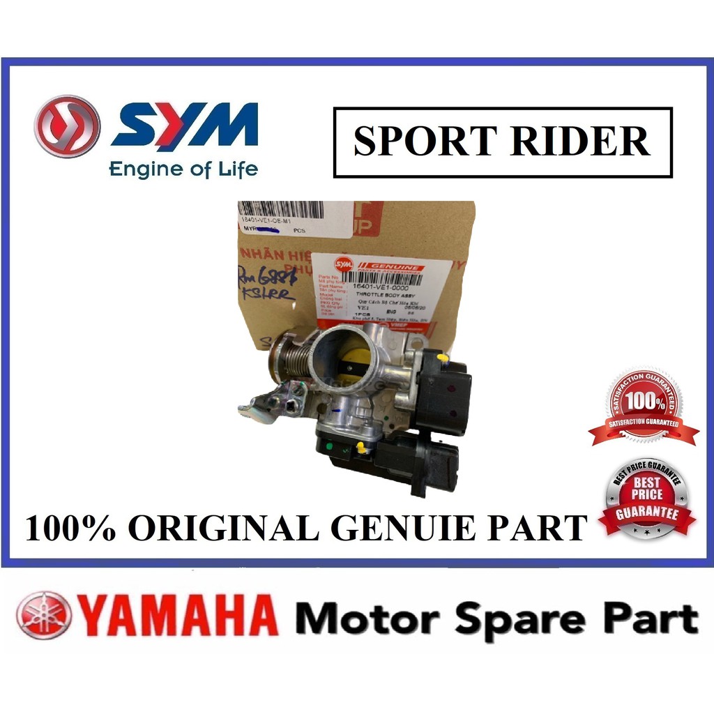 SPORT RIDER THROTTLE BODY ASSY // 16401-VE1-0000 SPORTRIDER SPORT-RIDER ...