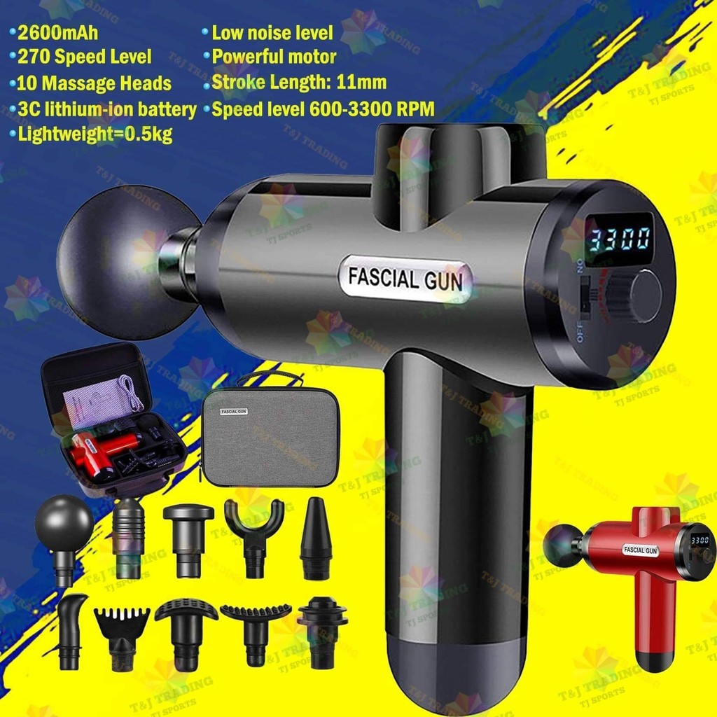 Mesin Urut Professional Mini Massage Gun Sport Fitness Slim Detox ...