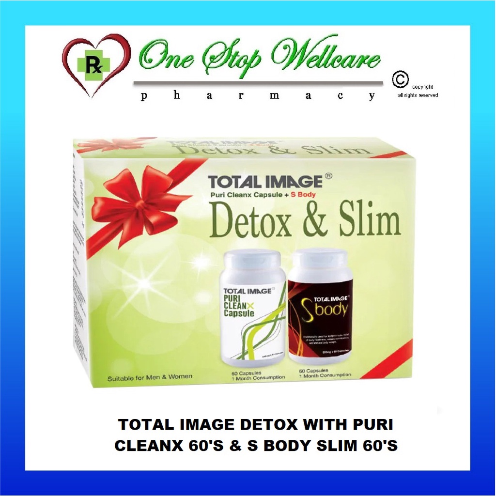 TOTAL IMAGE DETOX WITH PURI CLEANX 60'S & S BODY SLIM 60'S / PURI ...