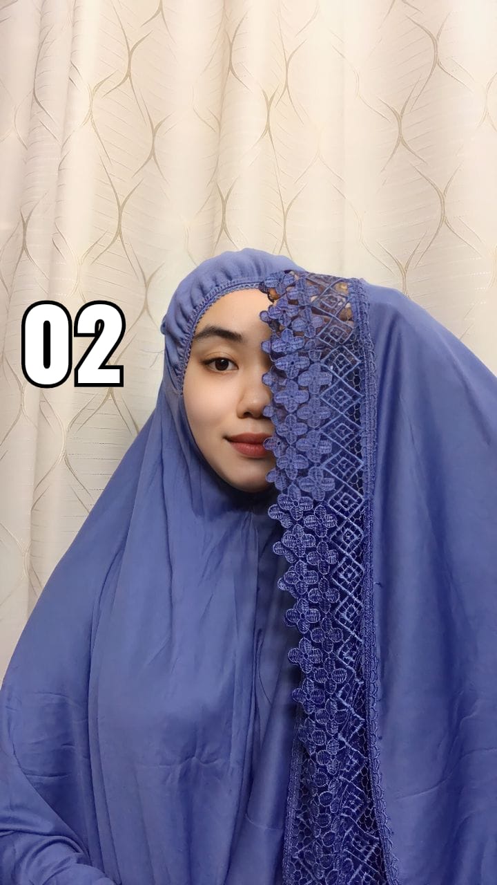 🔥🔥PREMIUM TELEKUNG BUNGA LACE🔥🔥 READY STOCK Telekung EXCLUSIVE QUALITY ...