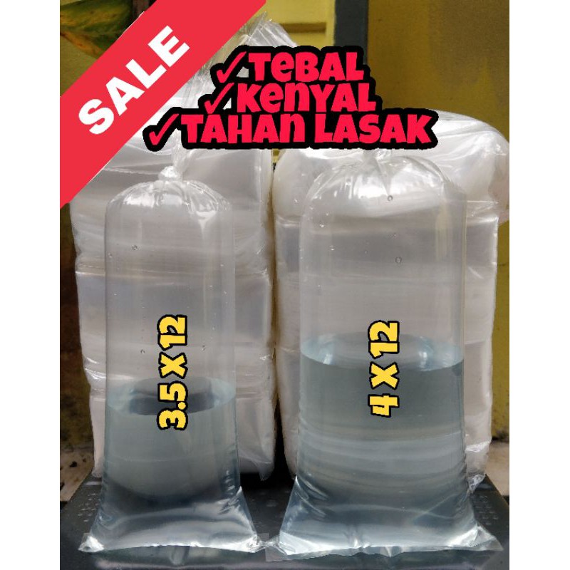 200g/500g Plastik PE Ikan Tebal Kenyal Plastic Packaging Food Betta ...