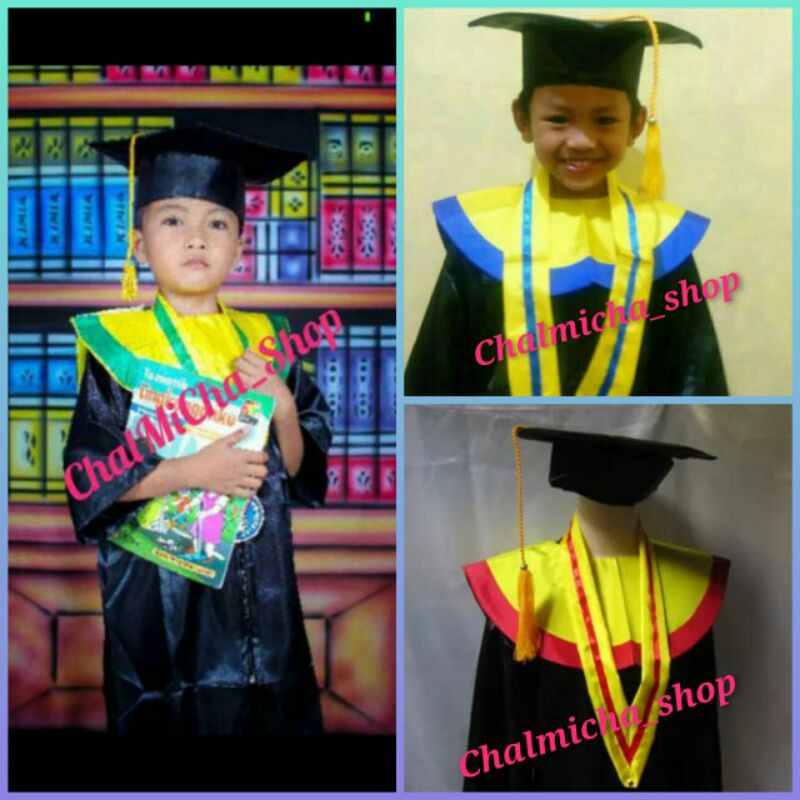 Toga Graduation Uniform for Preschool Kindergarten Elementary School ...