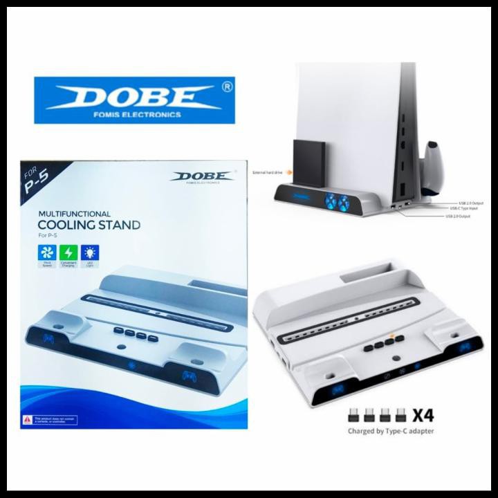 Sony Ps5 Fat Console Multifunctional Cooling Fan and Stand - Dobe TP5 ...