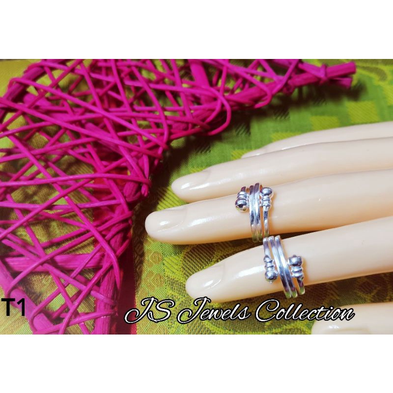 🔥Silver Tone Fancy Toe Ring/Metti💕 Code: T1 | Shopee Malaysia