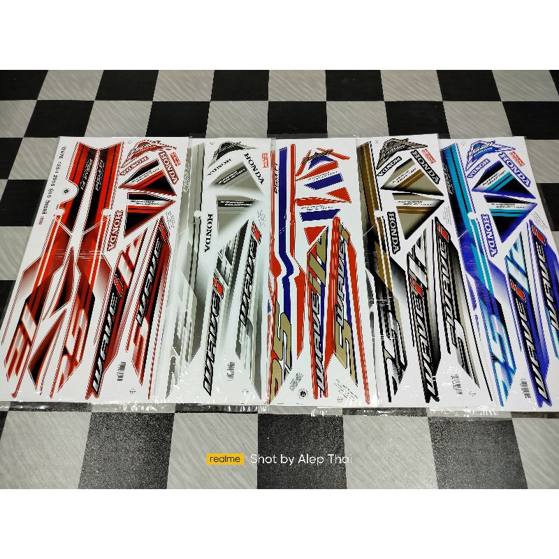 🇹🇭Stripe Honda Wave 125i 10 Thailand🇹🇭. Sticker Thailook (Wave 125S ...