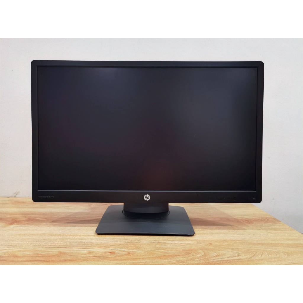 Monitor HP EliteDisplay E240 24"inch Widescreen Resolution 1920 x 1080 HDMI used | Shopee Malaysia
