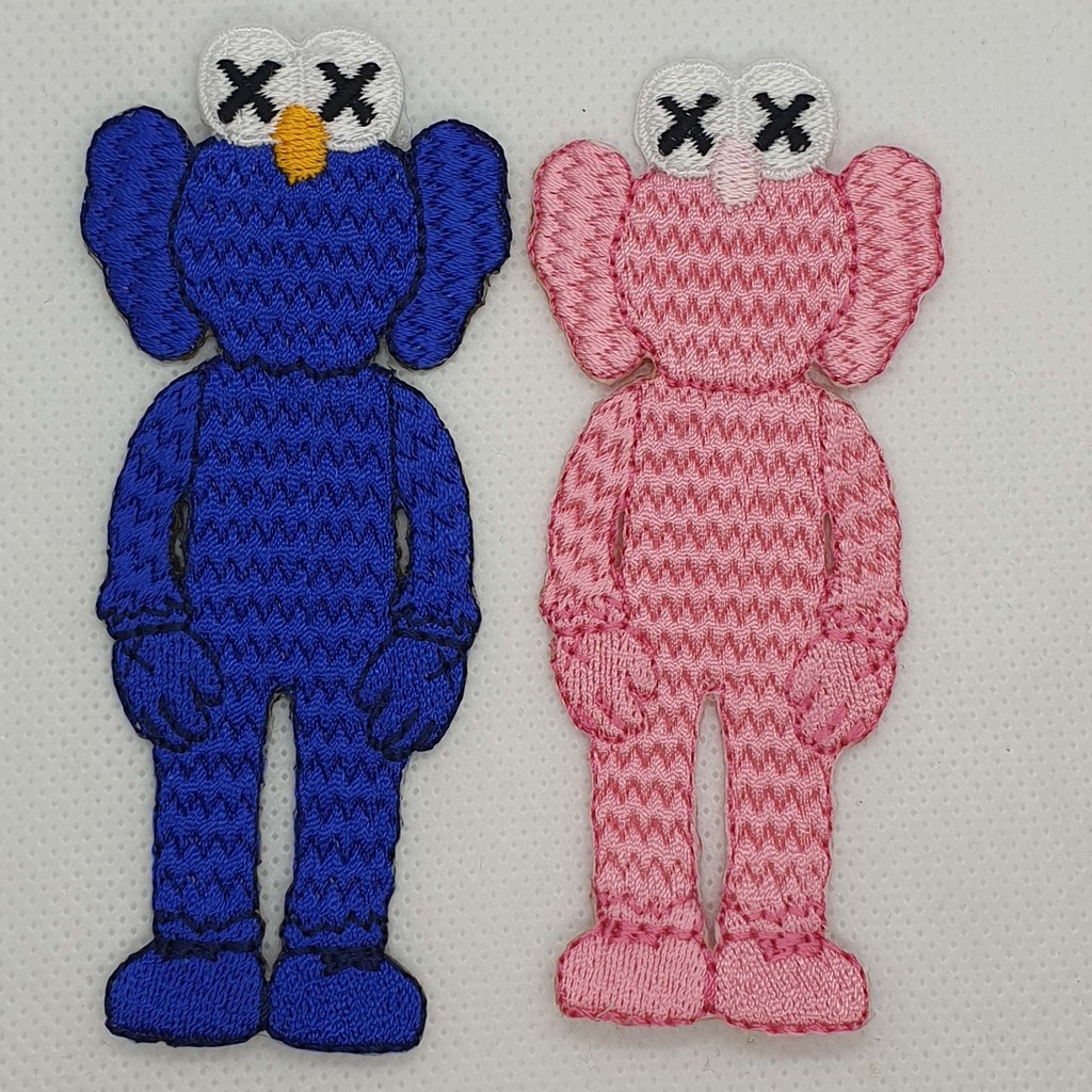 Kaws iron on patches /embroidery/ sticker baju /high quality /made in ...
