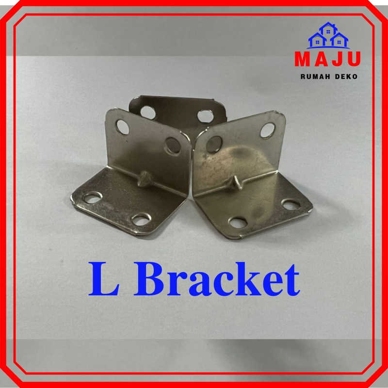 MAJU L Bracket Steel 32mm 22mm THICKNESS besi L Shaped Right Angle ...