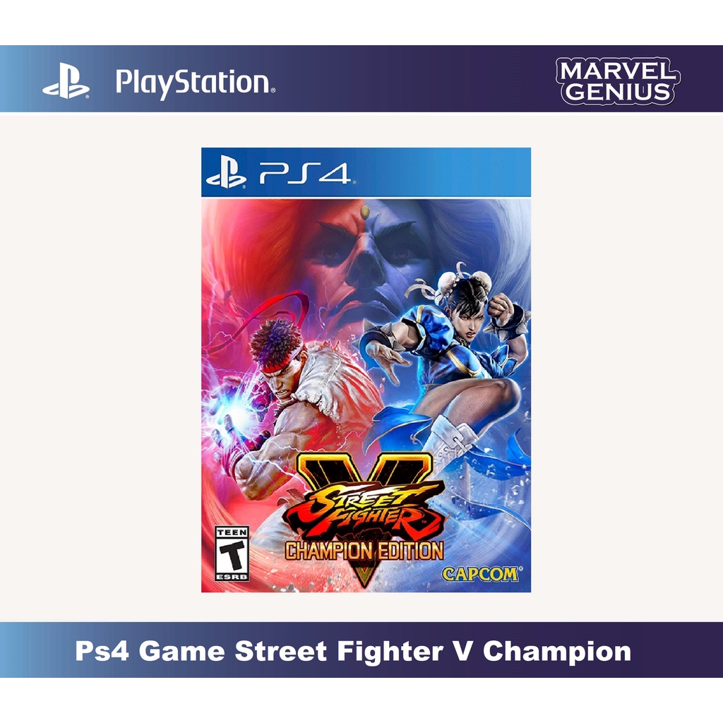 PS4 GAME Street Fighter V Champion Edition SFV (English) | Shopee Malaysia