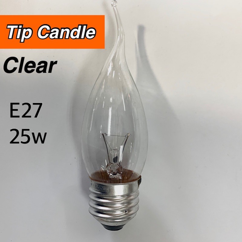 Candle Bulb 25w E27 Clear/ Frosted | Shopee Malaysia