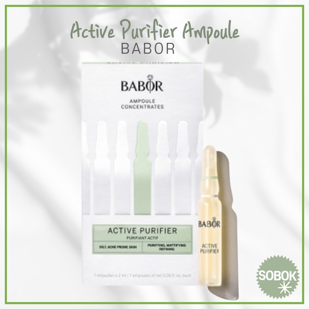 [BABOR] Active Purifier Ampoule (2ml x 7) / TeaTree Ampoule Tea Tree ...