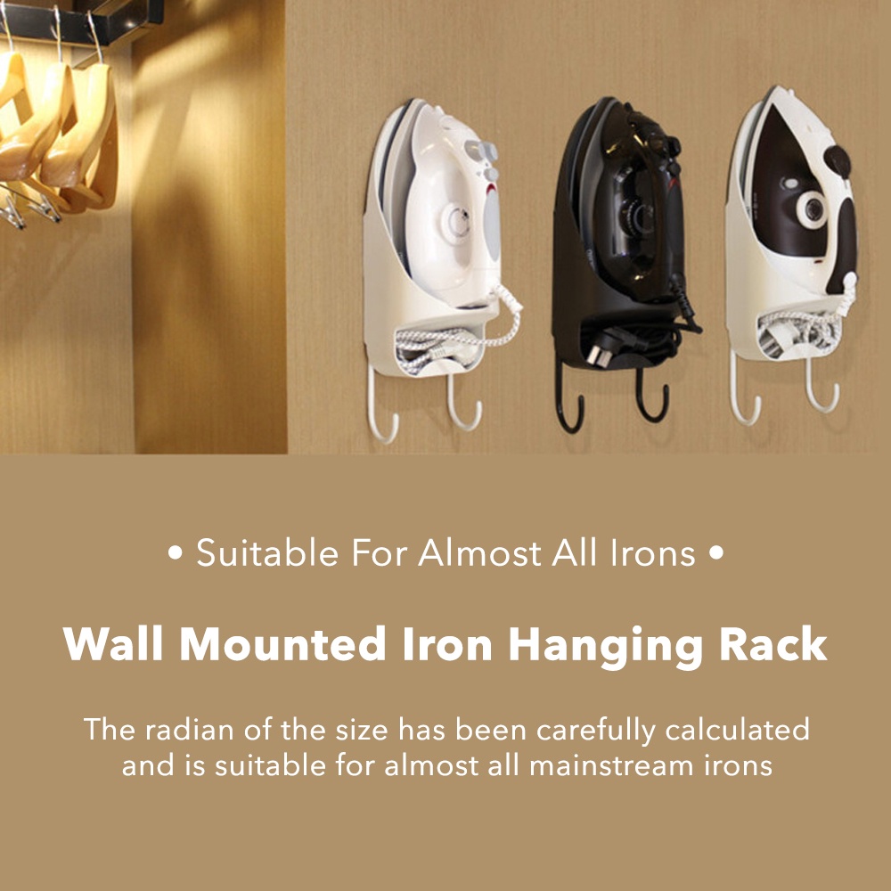 ODOSO 8888-1 Wall Mounted Iron Hanging Rack Iron Board Door Wall Mount ...