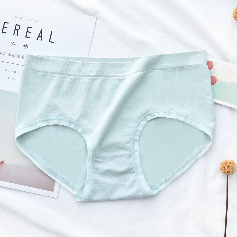 Graphene antibacterial panties Modal underwear Cotton pants Mid-rise ...