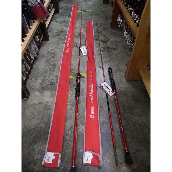 EUPRO RED HUNTER FISHING ROD | Shopee Malaysia