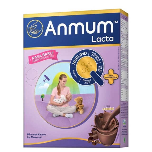 Anmum Lacta Milk Breastfeeding Chocolate Flavor 200g | Shopee Malaysia