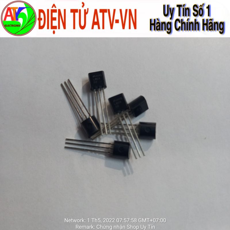 Genuine LM35 temperature sensor / genuine thermistor | Shopee Malaysia