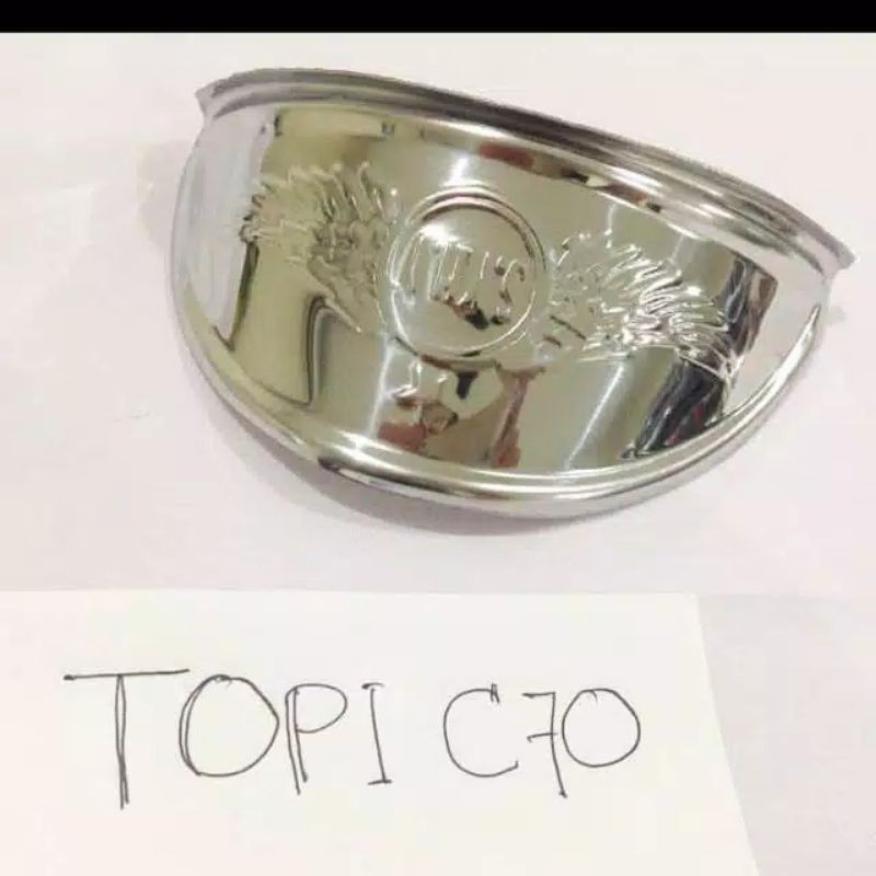 Honda C70 Lamp Cap Stainless Plate Material | Shopee Malaysia