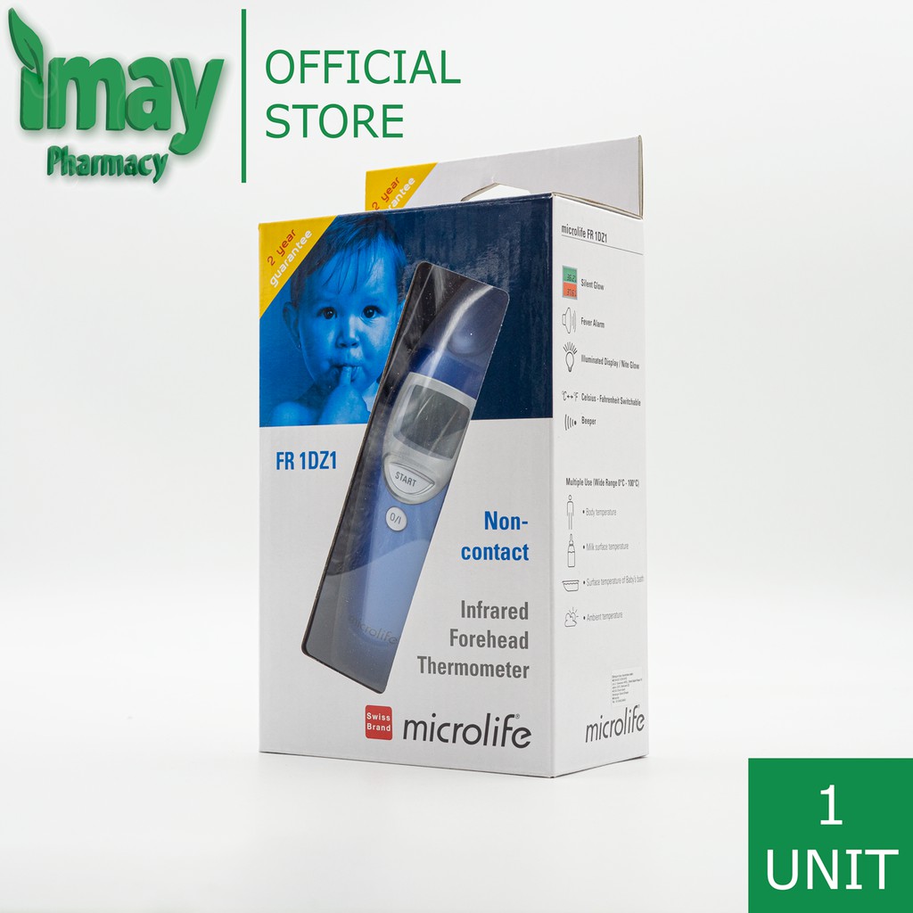 Microlife Non-Contact Infrared Forehead Thermometer FR1DZ1 | Shopee ...