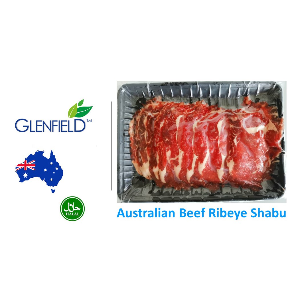 Australian Frozen Beef Ribeye Shabu 300g Per Packet | Shopee Malaysia