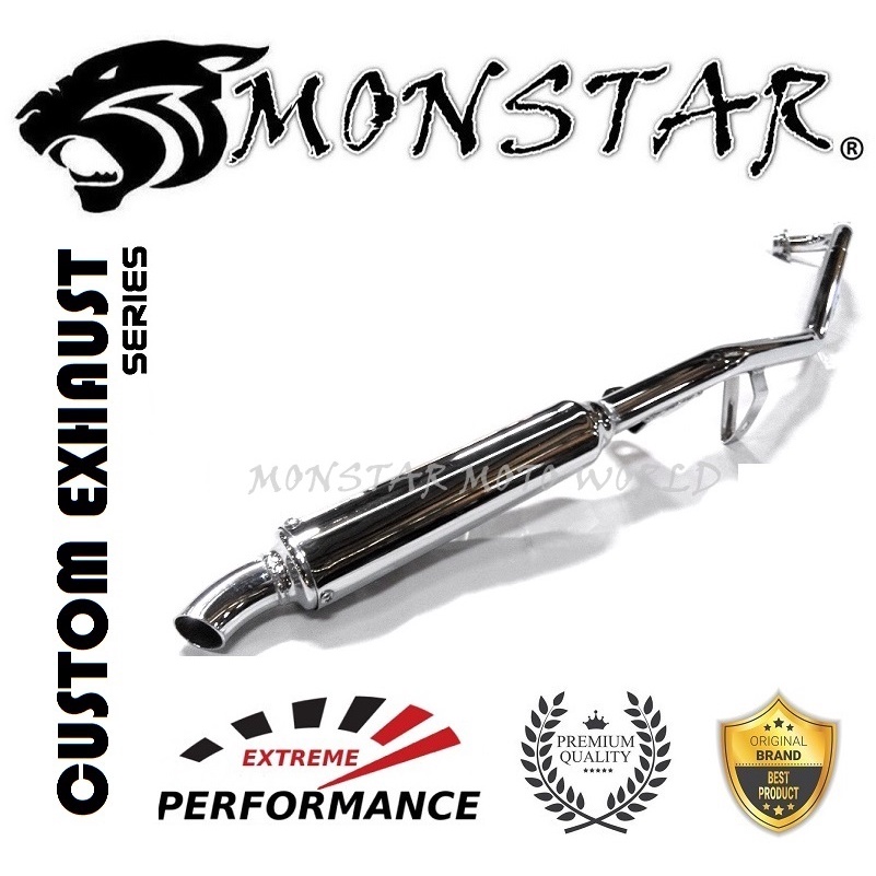 KRISS 100 KRISS110 Wave Wave100R Racing Exhaust Ekzos kriss100 ejm epower 110 100R COBRA RS ...