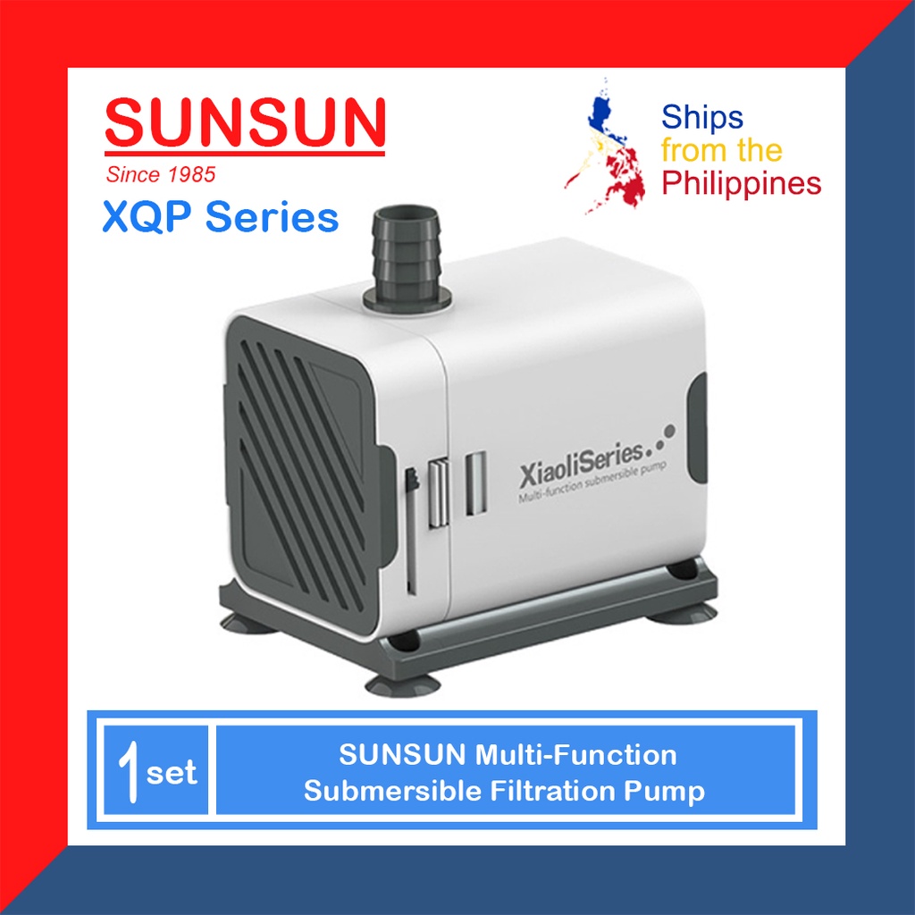 SUNSUN Aquarium Multi-Function Submersible Filtration Pump XQP Series ...