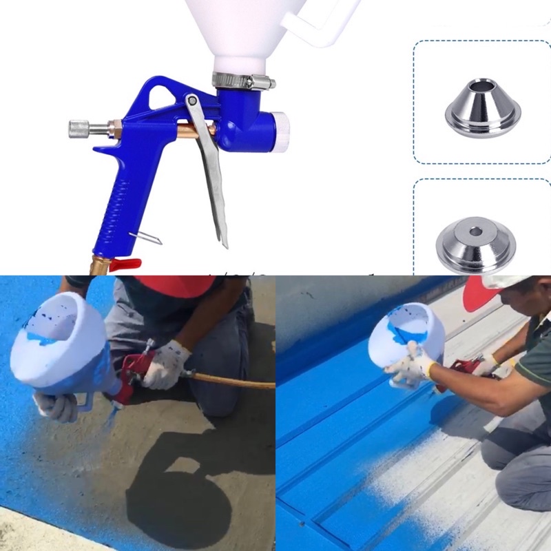 8MM~6MM~4MM 3PCS Nozzle Air Spray Gun For Waterproofing Materials Air ...